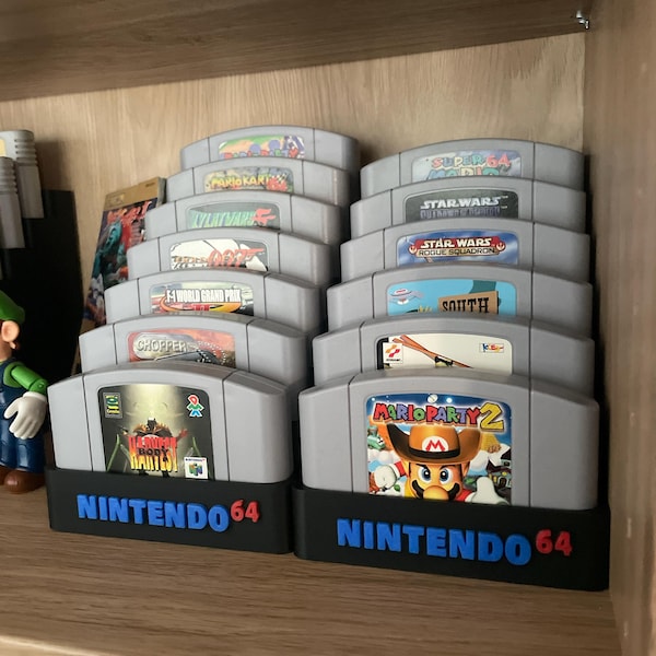 Nintendo 64 N64 Game Display Stand - Etsy