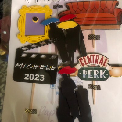 Friends Cake Topper - Etsy