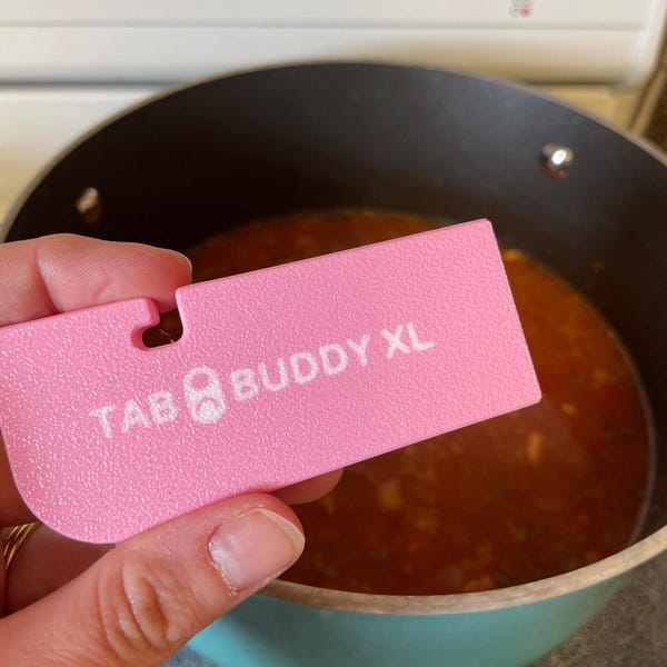Tab Buddy XL Colors- Food Can Tab Opener Help for Long Nails, Sore ...