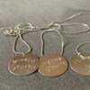 Add a Disc, Engraved Disc, Monogrammed Disc, Custom Handwriting Pendant ...