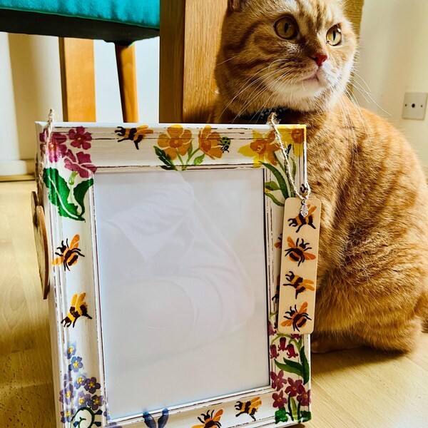 Emma Bridgewater Inspired Red and Blue Anemone Flower Design Decorated ...