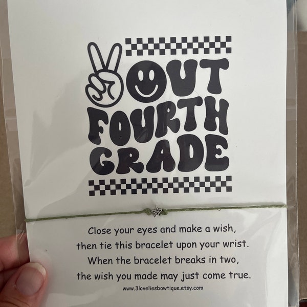 Peace Out 5th Grade,end of School,last Day of School Gift, 5th Grader ...