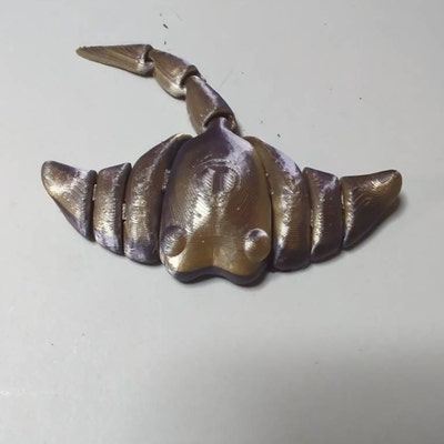 Tiny Stingray, Cinderwing3d, STL File for 3D Printing, STL Print Files ...