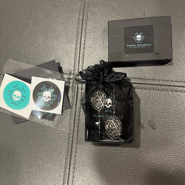 Rainbow Raven Skull Hair Pins, Crow Head Bobby Pins, Oil Slick ...