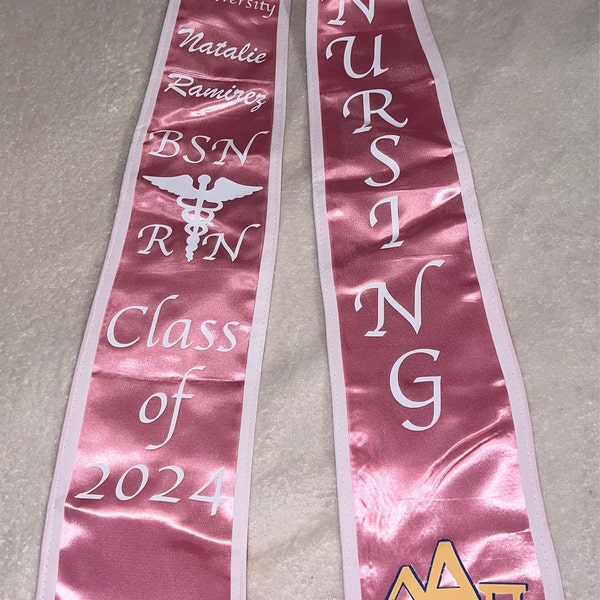 Custom Graduation Stole - Etsy