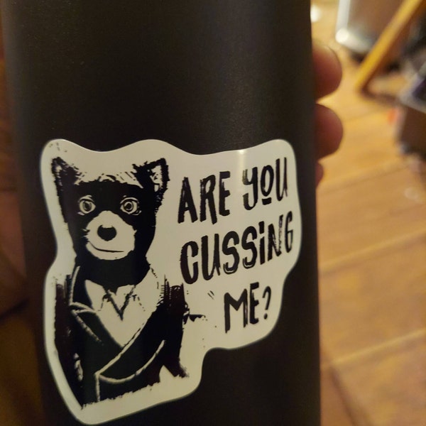 Good Luck Out There Fantastic Mr Fox Wolf Fist of Solidarity Sticker - Etsy