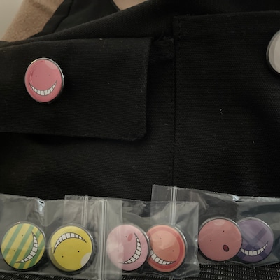 Korosensei Assassination Classroom Pinback Button Pins - Etsy