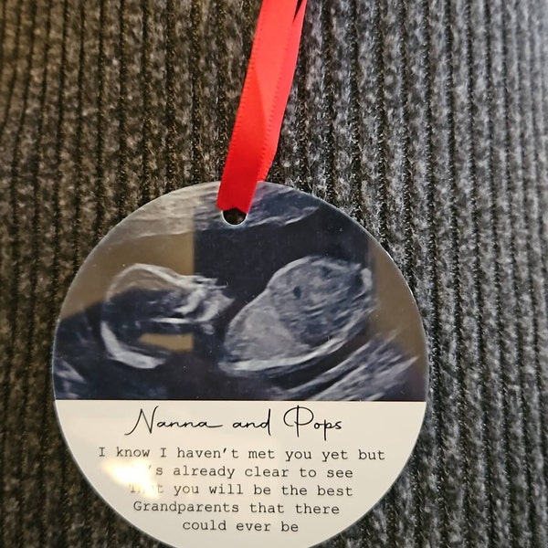 Christmas in Heaven Memorial Bauble Tree Decoration in Loving Memory of ...