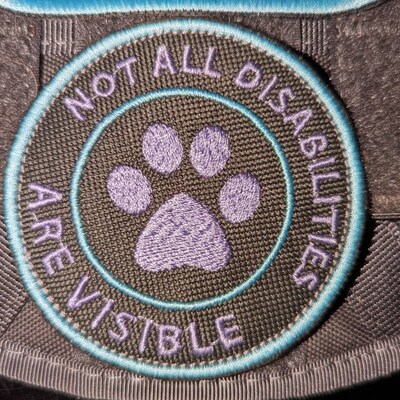 2x4 STOP No Touch No Talk Let Me Work Patch - Etsy