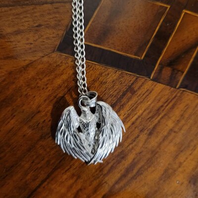 925 Sterling Silver Double Wolf Head Ring Handcrafted, Unisex, Symbol ...