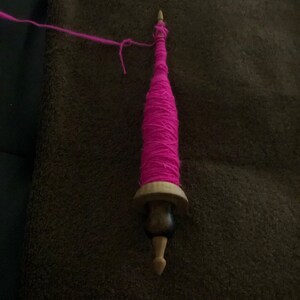 Support Spindle Stand Supported Spinning Drop Spindle Cherry - Etsy