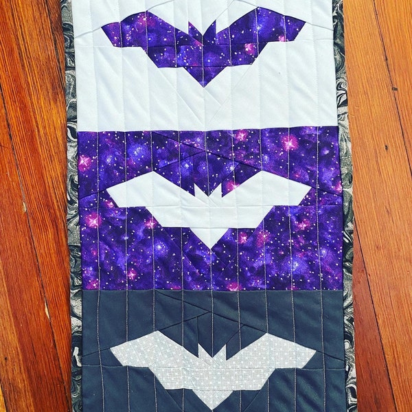 Bat Paper Piecing Pattern, PDF - Etsy