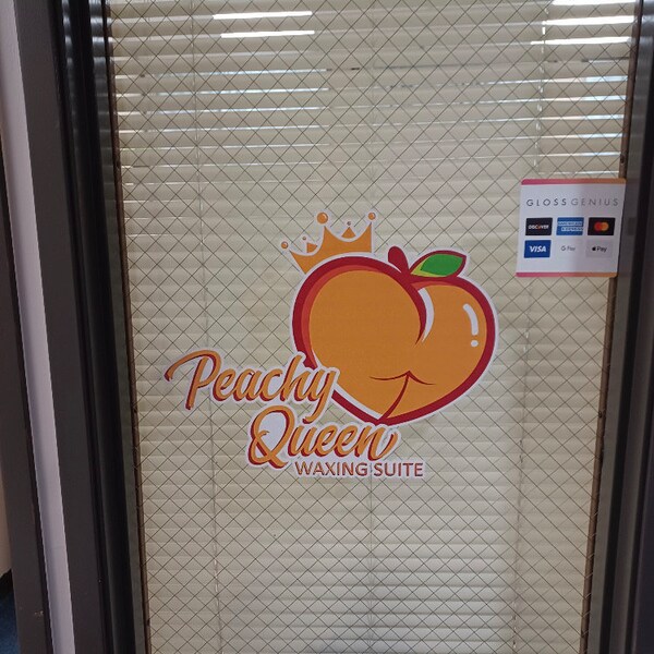 Custom Static Cling Vinyl Sticker - Window Printable Decal Clear and ...