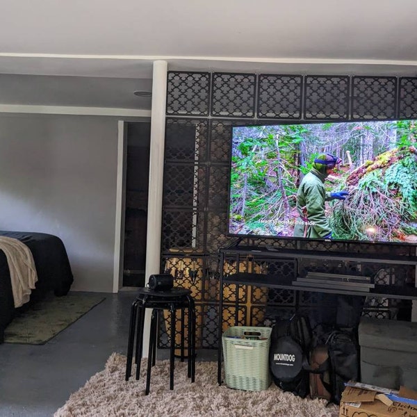 Interior Partition, Modular Wall Panels Screen, Wooden Decoratives ...