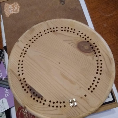 Oval Cribbage Board Template Crib Derby Horse Race Game - Etsy