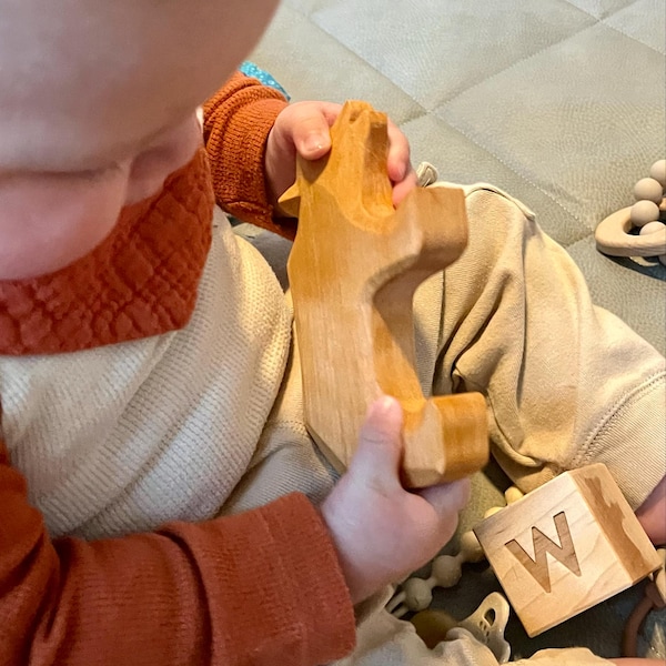 Whale, Sea Animals, Woodcarving, Wooden Animals for Waldorf Education ...