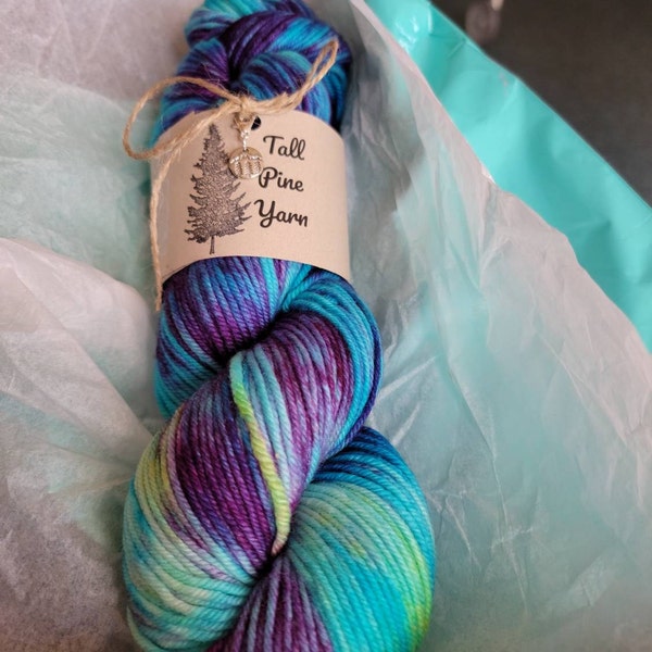 Hand Dyed Variegated DK Yarn - Etsy