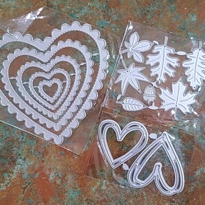 Stitched Tags Metal Cutting Dies Nesting Metal Craft Dies Tag Craft Die ...