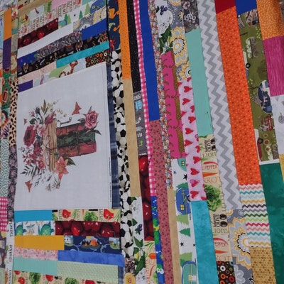 Peonies & Lilac Heart Fabric Panel Multi - Etsy