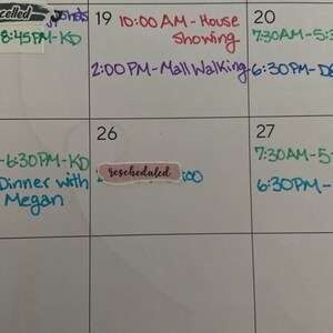 Emily Ley Daily Planner 1 Hour Label Simplified Planner Stickers - Etsy