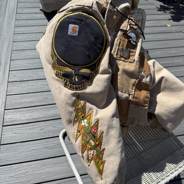 Boognish Iron on Applique God Ween Satan Patch - Etsy