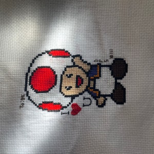 Super Mario Inspired Cross Stitch Pattern - Etsy