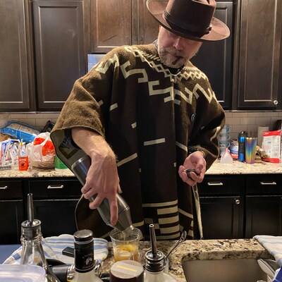 Clint Eastwood Style Handmade Poncho Serape Dollars Trilogy Alpaca Wool ...