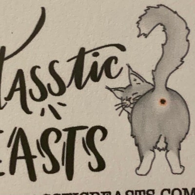 Cat Butt Vinyl Sticker Pack - Etsy