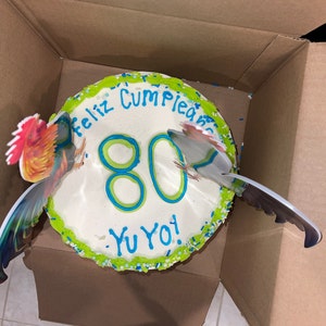 Rooster Cake Topper Farm Cake Topper Rooster Birthday Decor Rooster ...