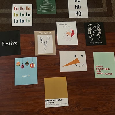 Funny Christmas Print Christmas Wall Art Christmas Printable Better Not ...