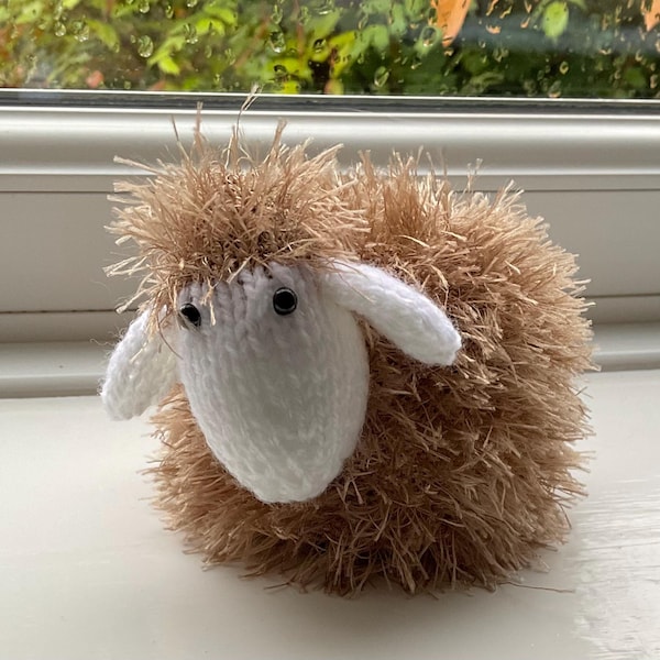 PDF Knitting Pattern Easter Lamb Sheep Spring Chocolate Orange Cover ...