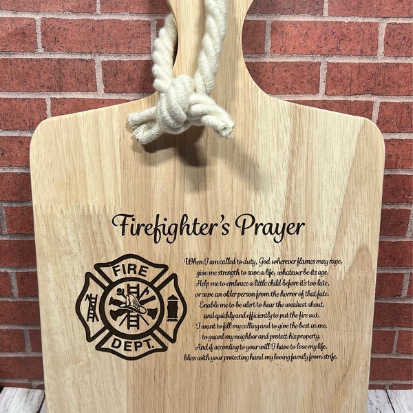 Firefighter's Prayer SVG Design File for Engraving, Vinyl Cutter ...