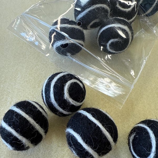 Stripe Wool Felt // Printed Felt // Printed Wool Felt // Stripe Felt ...