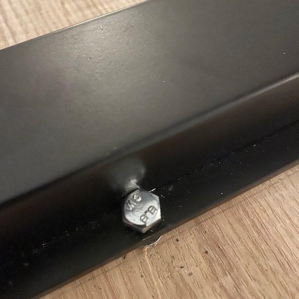 Box Frame Legs Industrial Square Design Office Desk Dining Table - PAIR ...