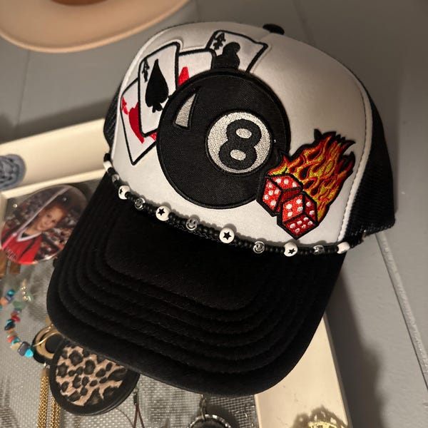 Personalized Trucker Hat With Patches, Custom Trucker Hat Patches ...