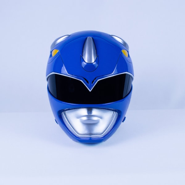 ANIKI Blue MMPR Ranger Cosplay Helmet Collectible Mask Replica - Etsy