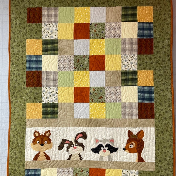 Woodland Flannel Friends Quilt Pattern From the Whole Country Caboodle ...