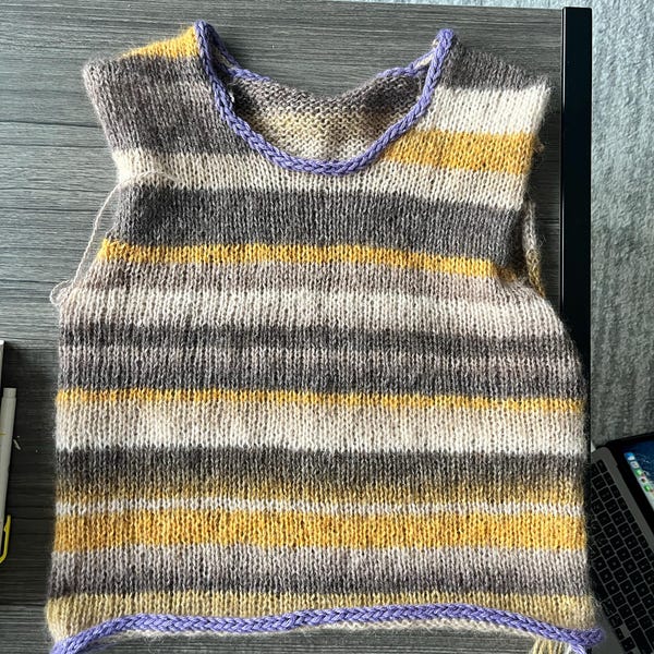 Knitting Pattern "vivid Sweater" PDF Pattern [sizes XS-5XL] - Etsy
