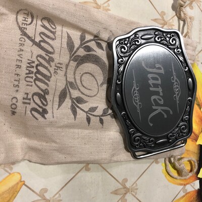 Engraved NAME Belt Buckle Personalized Belt Buckle Groomsman - Etsy