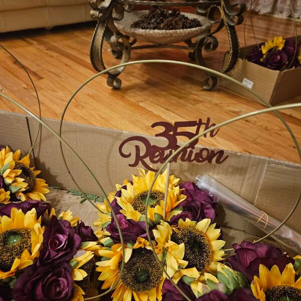 Set of 3 50th Reunion, 50th Class Reunion Decoration, 50th High School ...