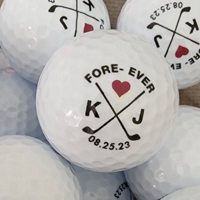 Funny Golf Ball Personalized Golf Ball Color Printed Golf - Etsy