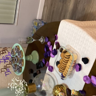 Glitter Zodiac Sign Pisces Symbol Cake Topper Birthday Party Cake ...