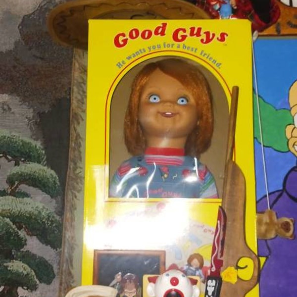New Child's Play 2 Movie Chucky Doll Prop Replica Print Good Guys ...