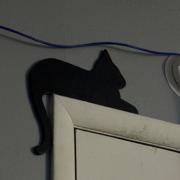 Wood Cat Door Topper (four Poses) - Etsy