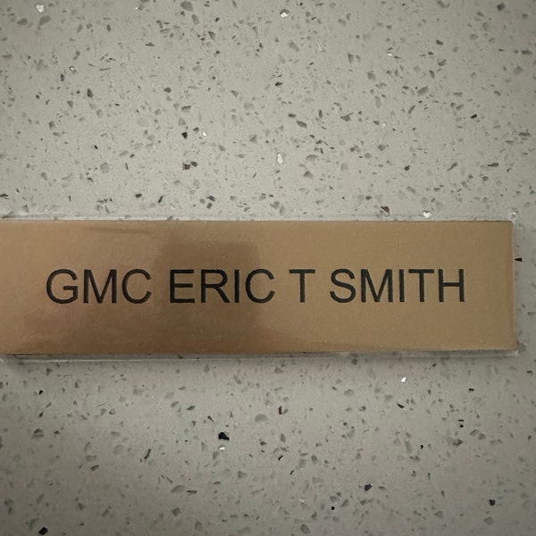 Personalized Office Name Plate, 2x8 or 2x10, Laser Engraved - Etsy