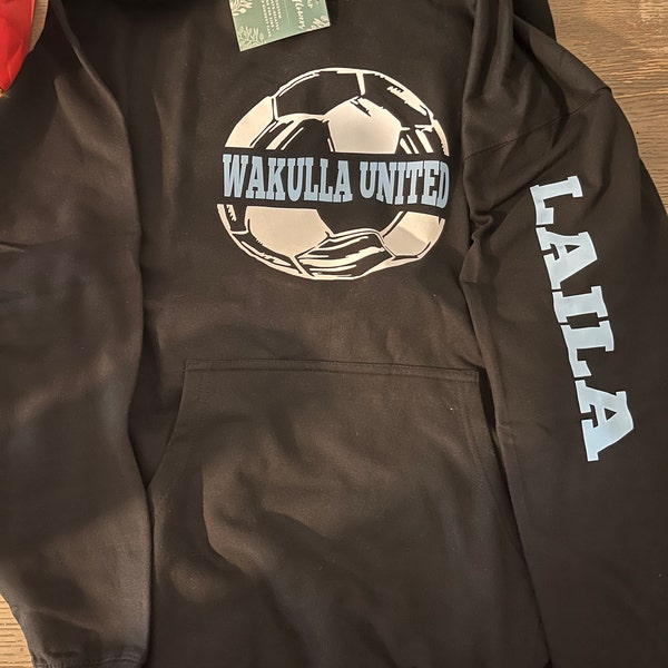 Custom Soccer Hoodie | Personalize With Colors, Team Name and Player ...