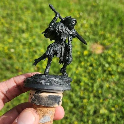 Satyr Warrior Hunter, Goat-man PC NPC Fey Miniature 28mm, 32mm, 75mm ...