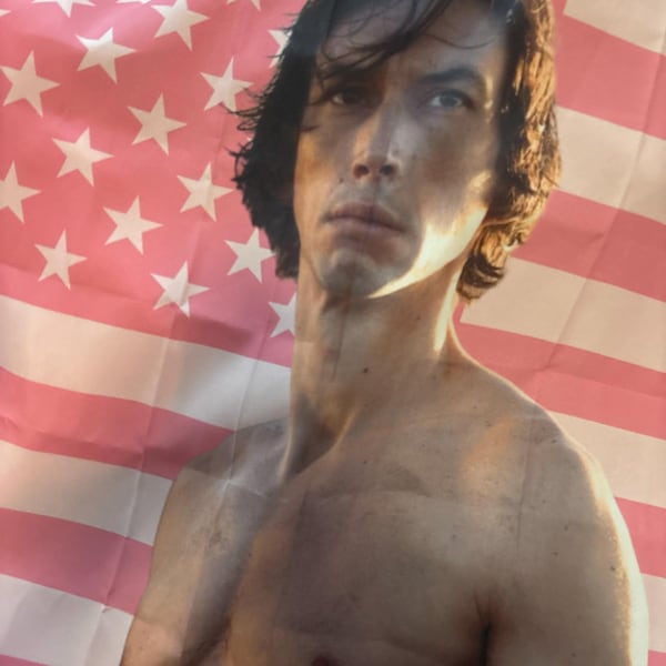 Norman Reedus Pink Wall Tapestry American Flag - Etsy