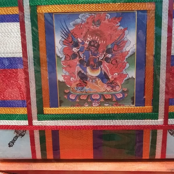 Mixed Deity Tibetan Prayer Flags | 10in X 10in | 1 Strand of 25 Flags ...