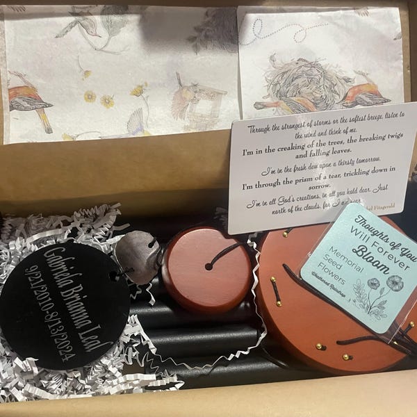 Memorial Tree Dedication Plaque Gift for Planting Trees in Memory of a ...